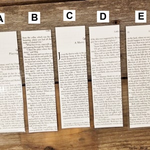 Little Women Book Page Bookmarks, Real Book Page Bookmarks, Louisa May ...