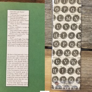 Sherlock Holmes Book Page Bookmarks, Real Book Page Bookmarks, Arthur ...