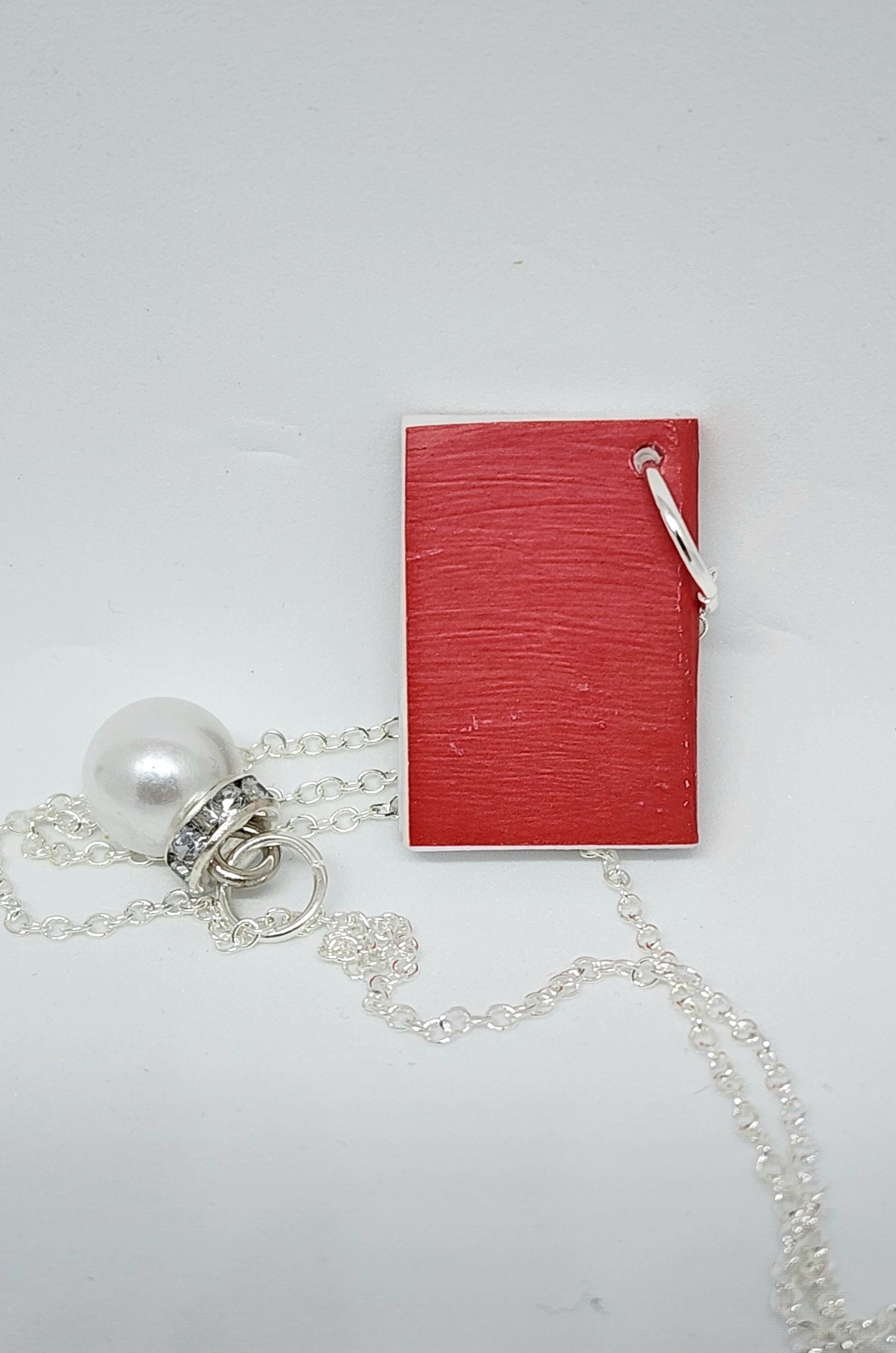 The Secret Garden Mini Book Necklace, Miniature Book Necklace, Reader ...