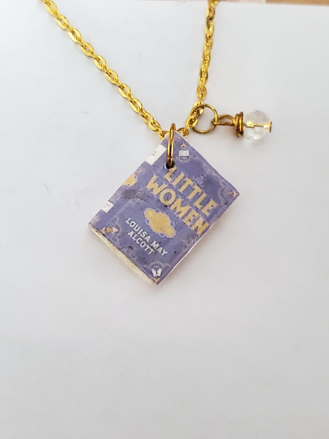 Custom Miniature Book Necklace Customized Mini Book Necklace | Etsy