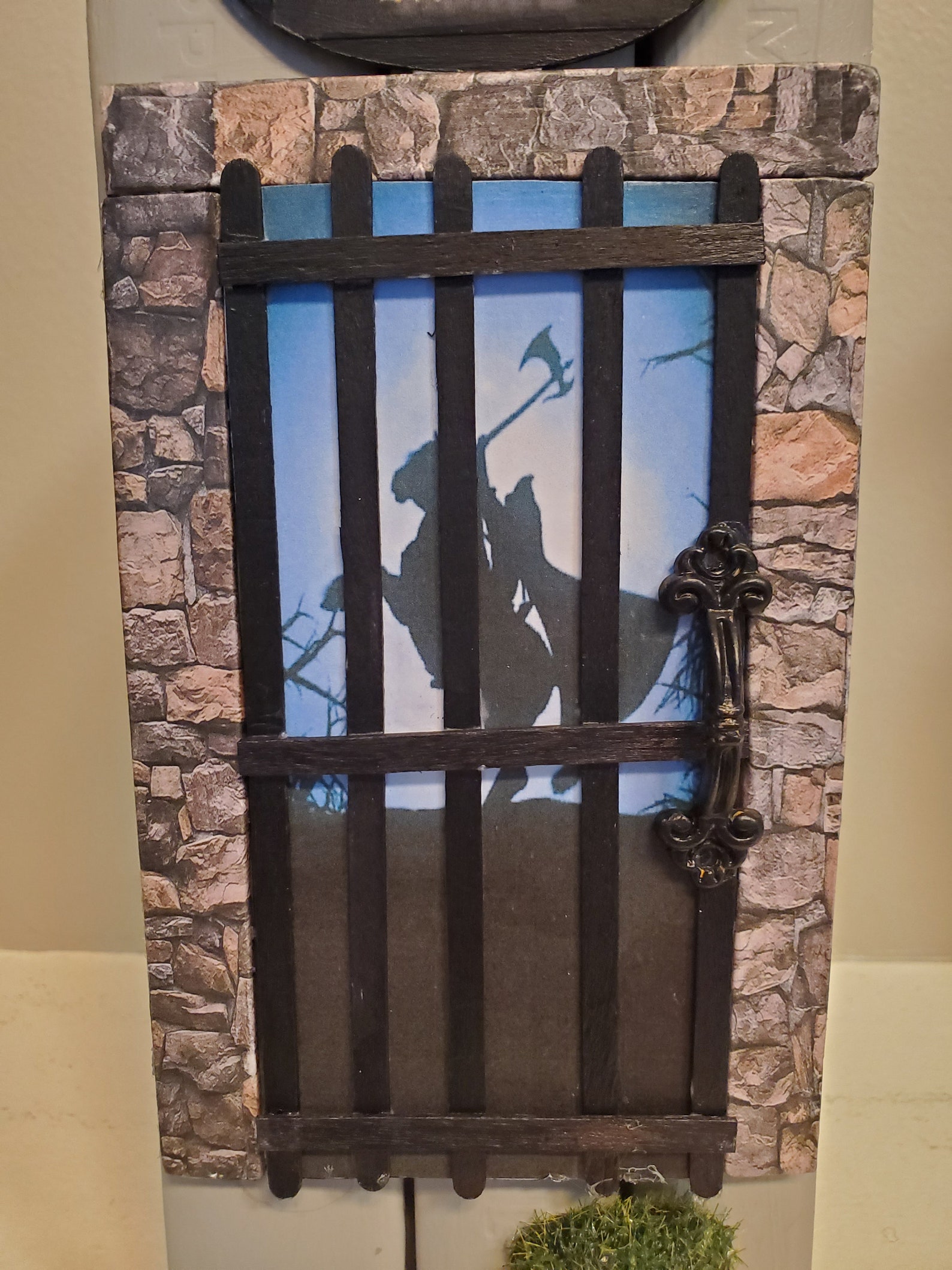 Sleepy Hollow Inspired Book Nook Book Door Headless Horseman | Etsy