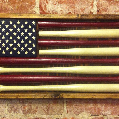 13 Baseball Bat Halves to Make American Flag. 18 Inch Bats - Etsy