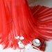 Red Boudoir Dress, Tulle Boudoir Gown, Boudoir Gown, Luxury Boudoir ...