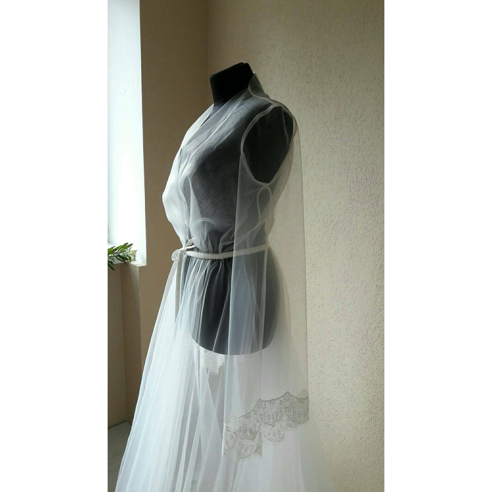 Ivory boudoir dress Tulle boudoir gown Boudoir gown Luxury | Etsy