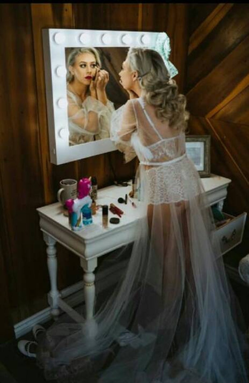 Ivorynude Bridal Lingerie,ivory Boudoir Dress, Boudoir Gown, Tulle ...