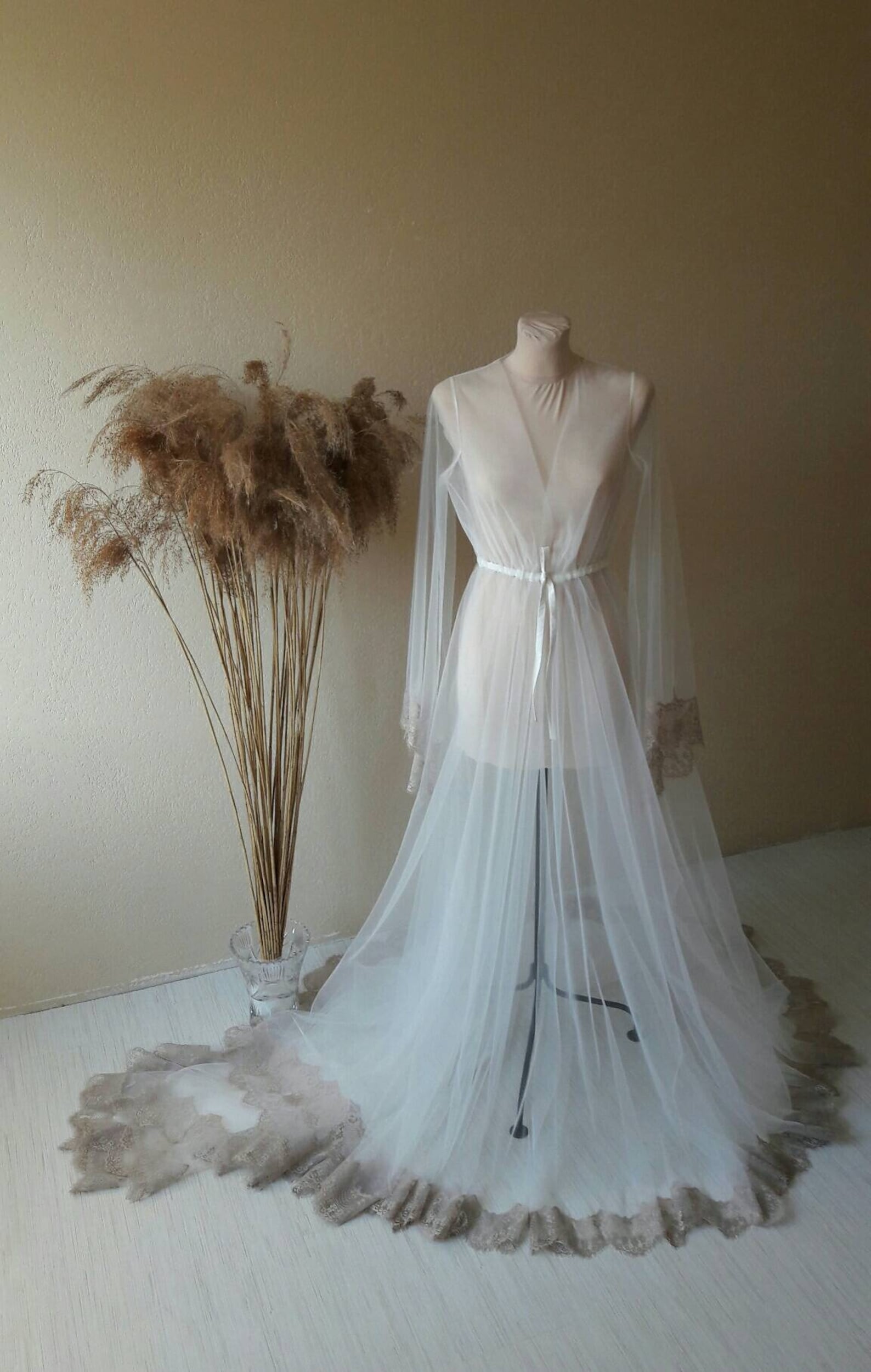 Ivorynude Bridal Lingerieivory Boudoir Dress Boudoir Gown - Etsy