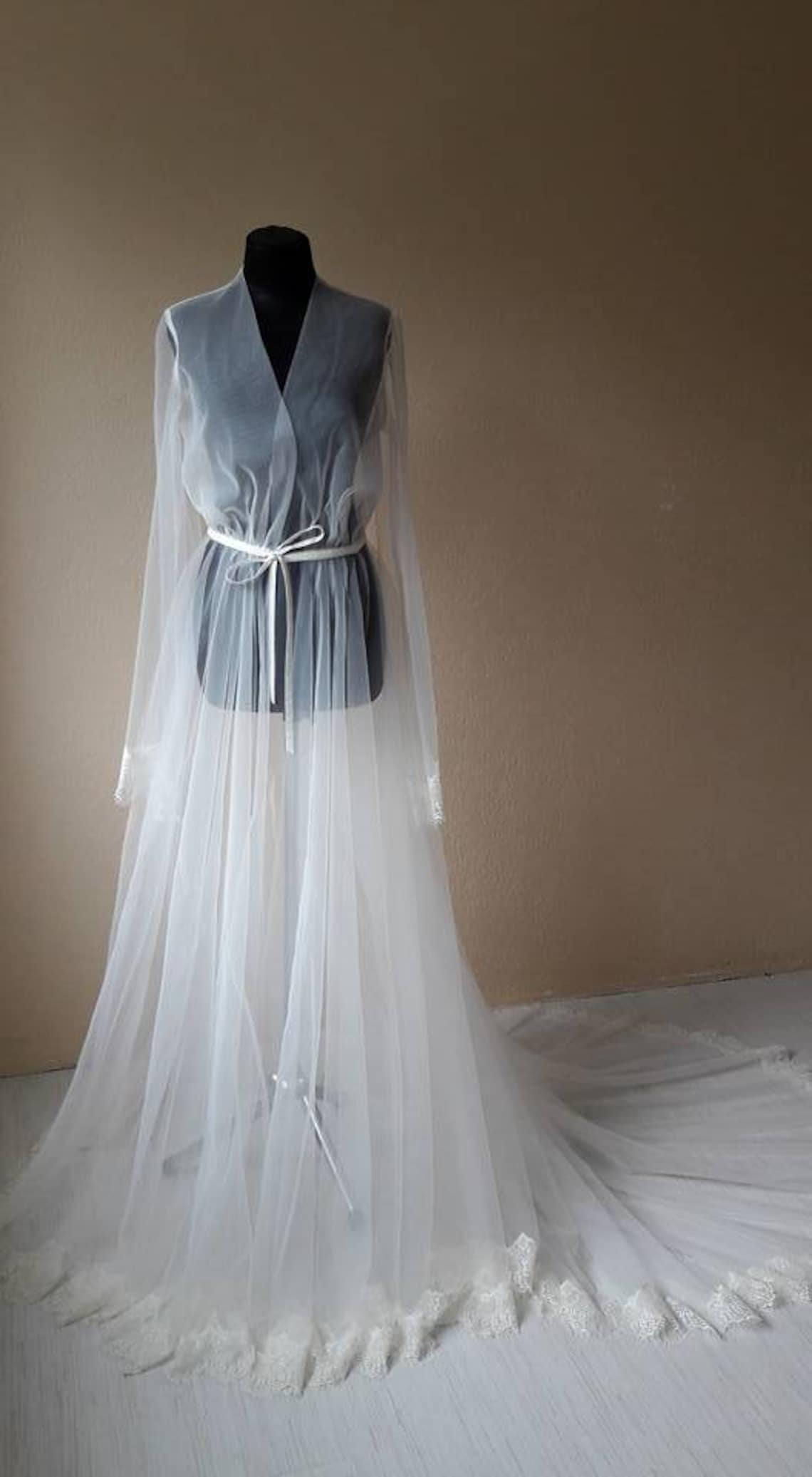 Ivory boudoir dress Tulle boudoir gown Boudoir gown Luxury | Etsy