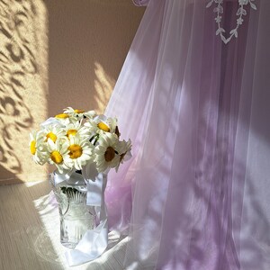 Lavender Boudoir Dress, Purple Wedding Dress, Summer Wedding Dress ...