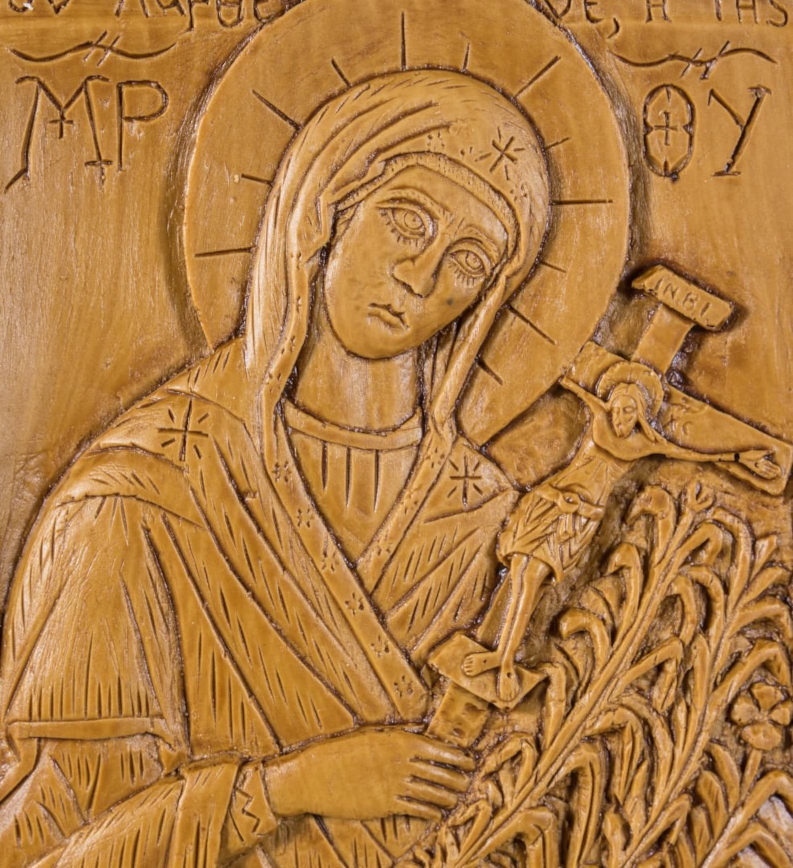 Panagia Tou Harou (virgin of Death) Theotokos Aromatic Greek Orthodox ...