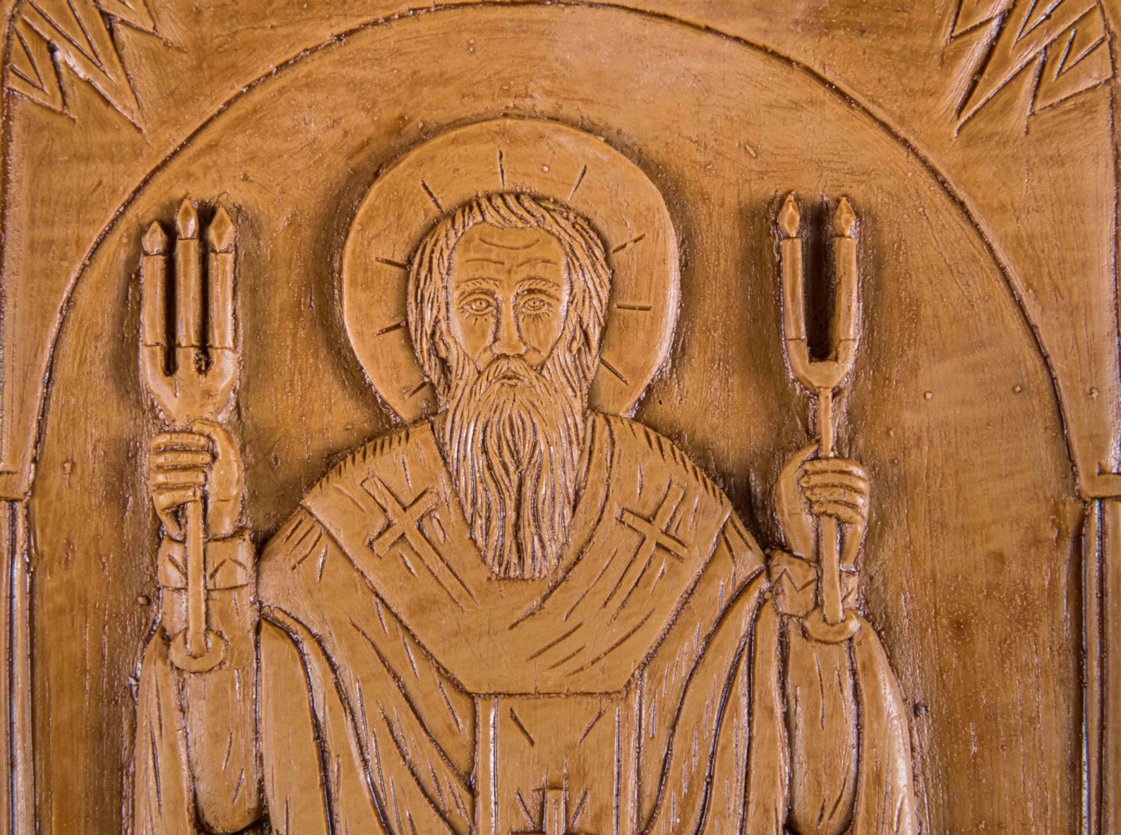 Saint Basil the Great of Caesarea Aromatic Christian Wall Icon - Etsy