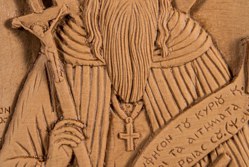 St Saint Neophytos the Recluse Aromatic Hand-carved Christian - Etsy