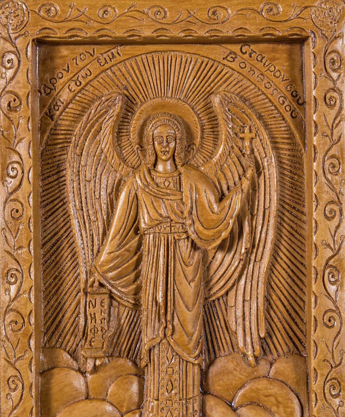 Guardian Angel Aromatic Christian Wall Icon Plaque Made With | Etsy