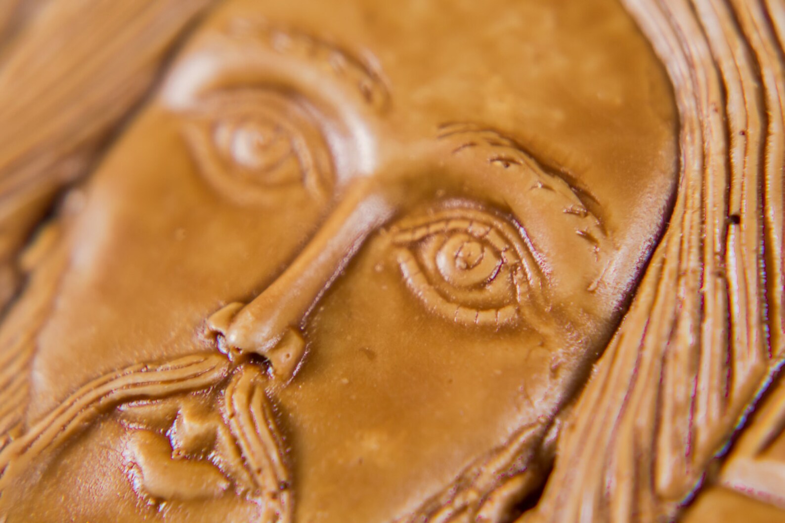 Jesus Christ Agion Mandilion Small Aromatic Christian Wall Icon Plaque ...