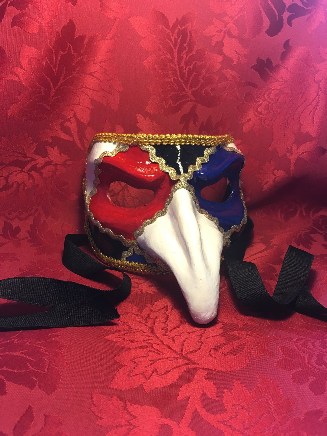 Pulcinella Mask Original Venetian Handmade - Etsy