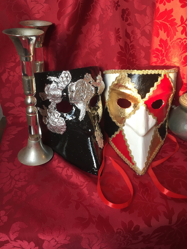 Bauta Venetian Mask Handmade - Etsy