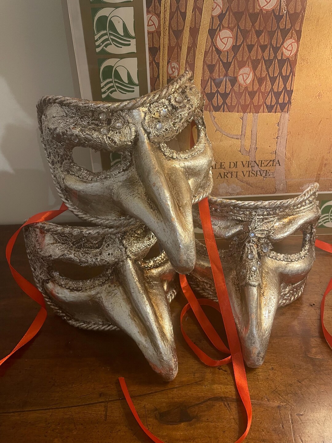 Pulcinella Mask Original Venetian Handmade - Etsy