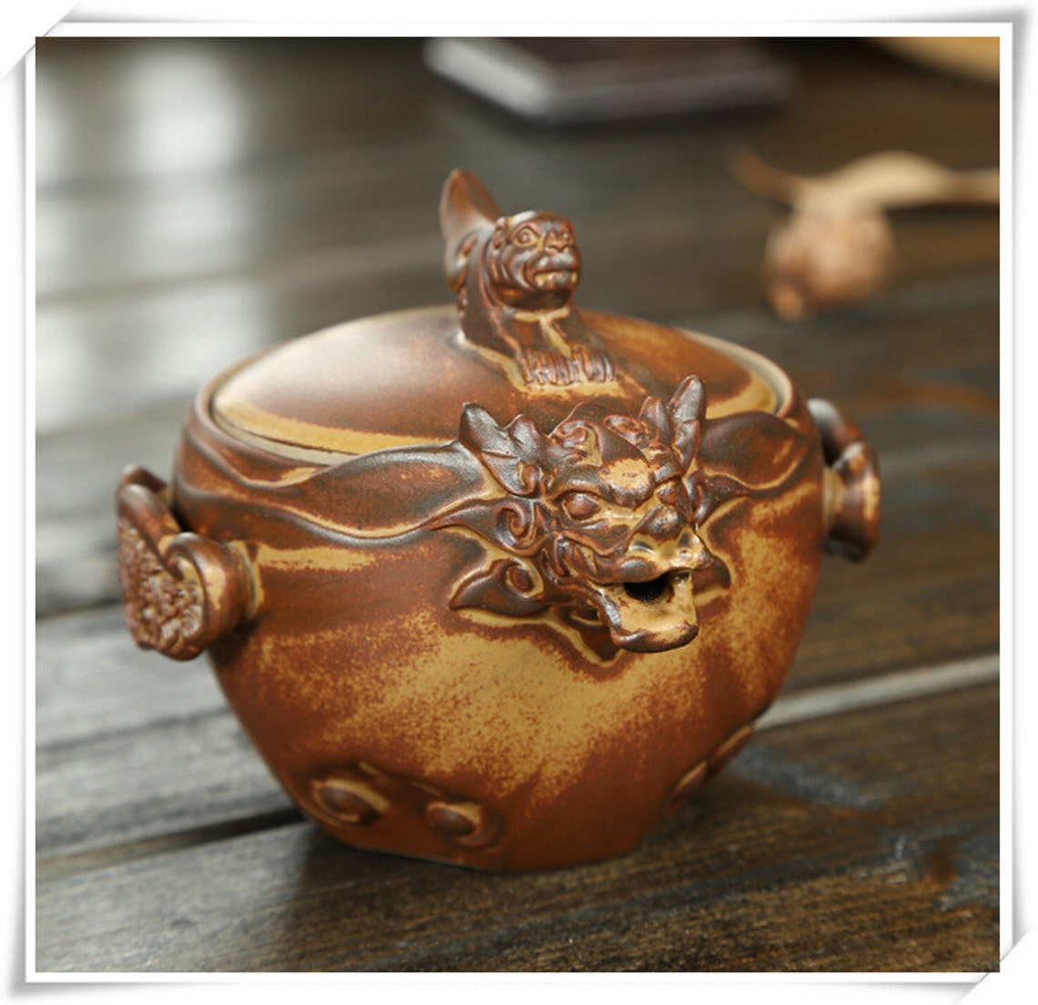 Chinese Ceramic Tea Set Stoneware Teapot and Tea Cup Unique | Etsy