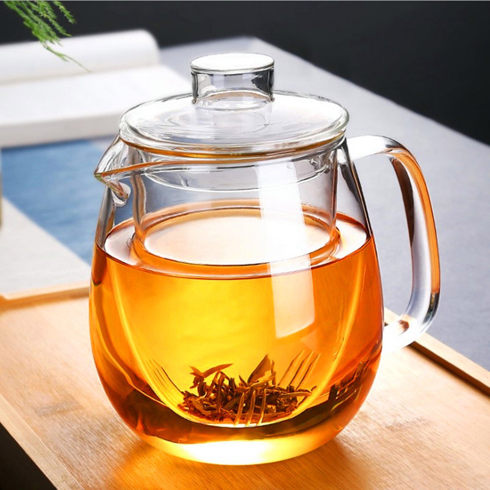 Stovetop & Microwave Safe Borosilicate Glass Teapot 20 Fl. Oz | Etsy