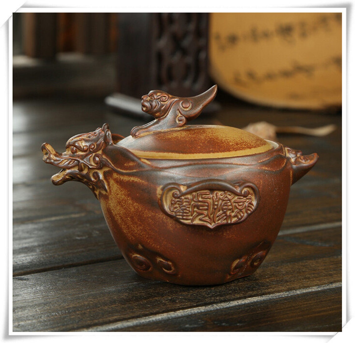 Chinese Ceramic Tea Set Stoneware Teapot and Tea Cup Unique | Etsy