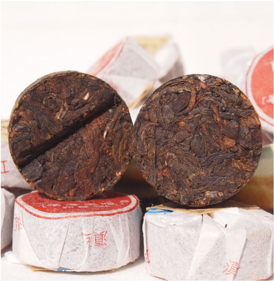 Yunnan Dianhong Black Tea Mini Cake, Chinese Black Tea Dian Hong ...