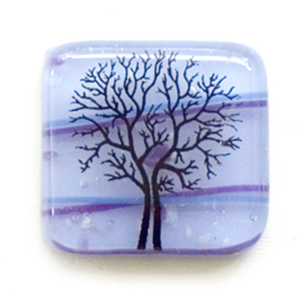 Winter Tree Glass Fusing Decal for Glass or Ceramics - Etsy