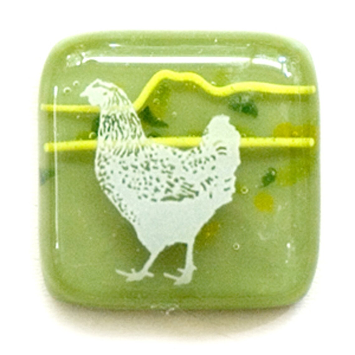 Chicken Glass Fusing Decal for Glass or Ceramics - Etsy