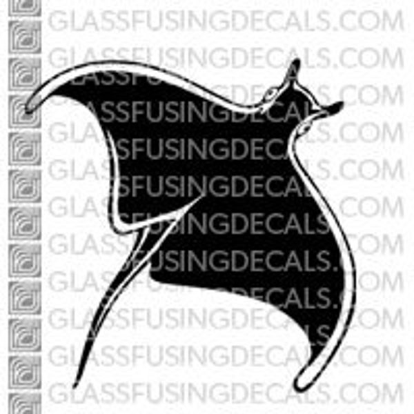 Stained Glass Manta Ray - Etsy