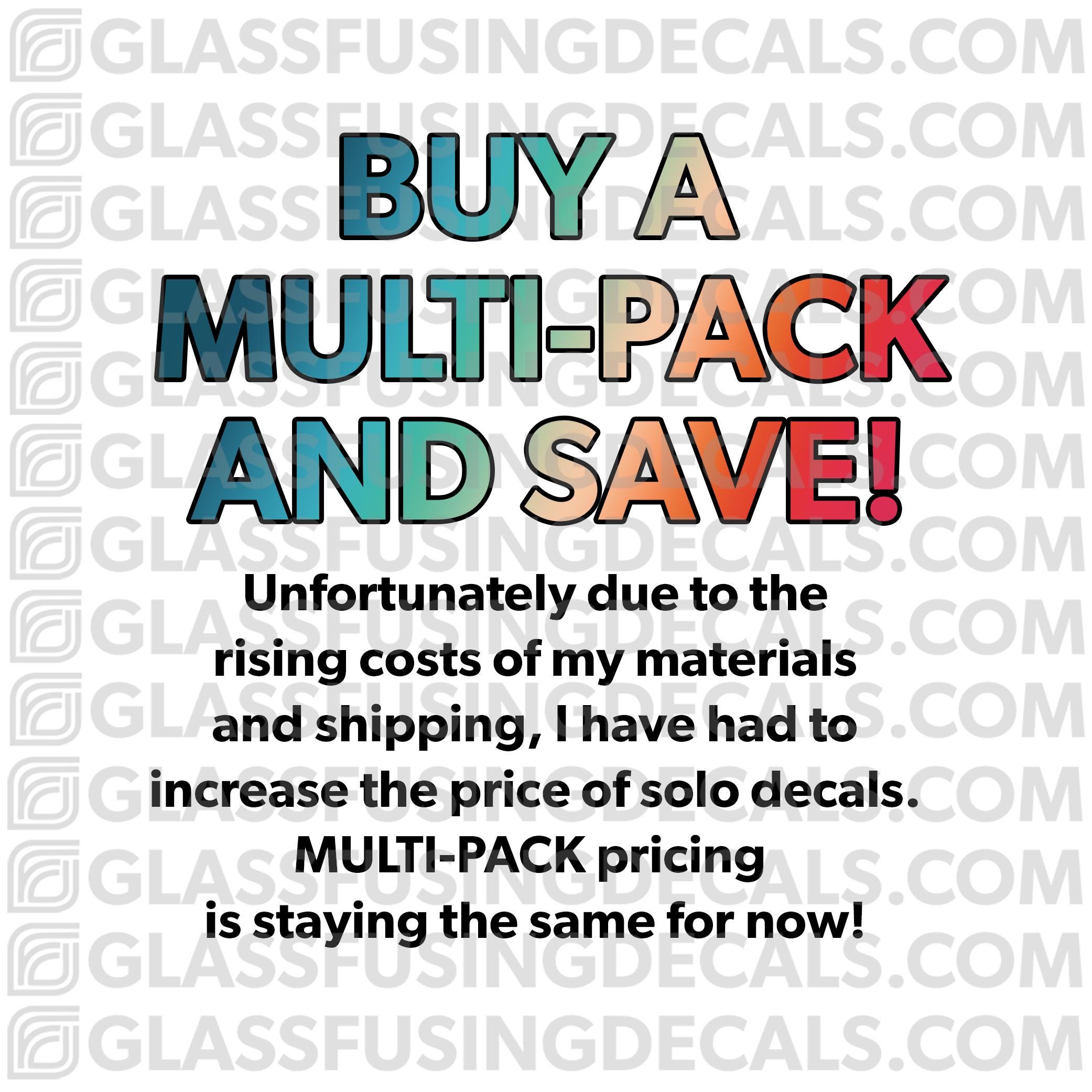 Lace Mini Glass Fusing Decal for Glass or Ceramics - Etsy
