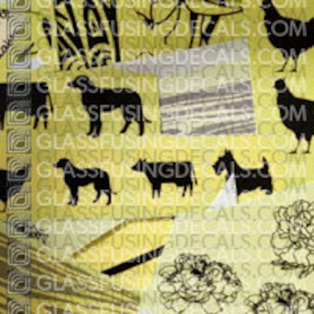 Glass Fusing Decals Sample Pack - Etsy