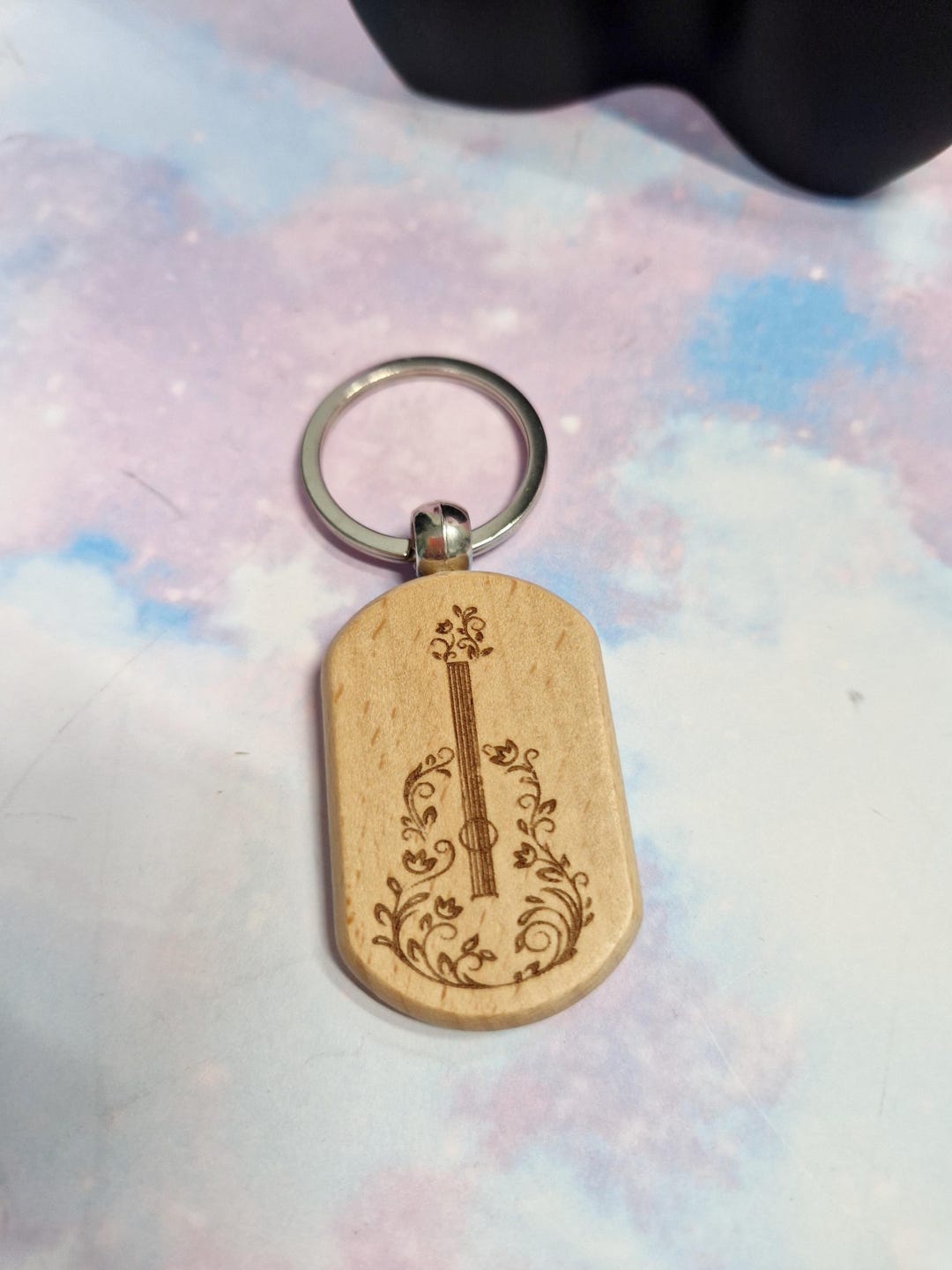Guitar Key Ring - Etsy