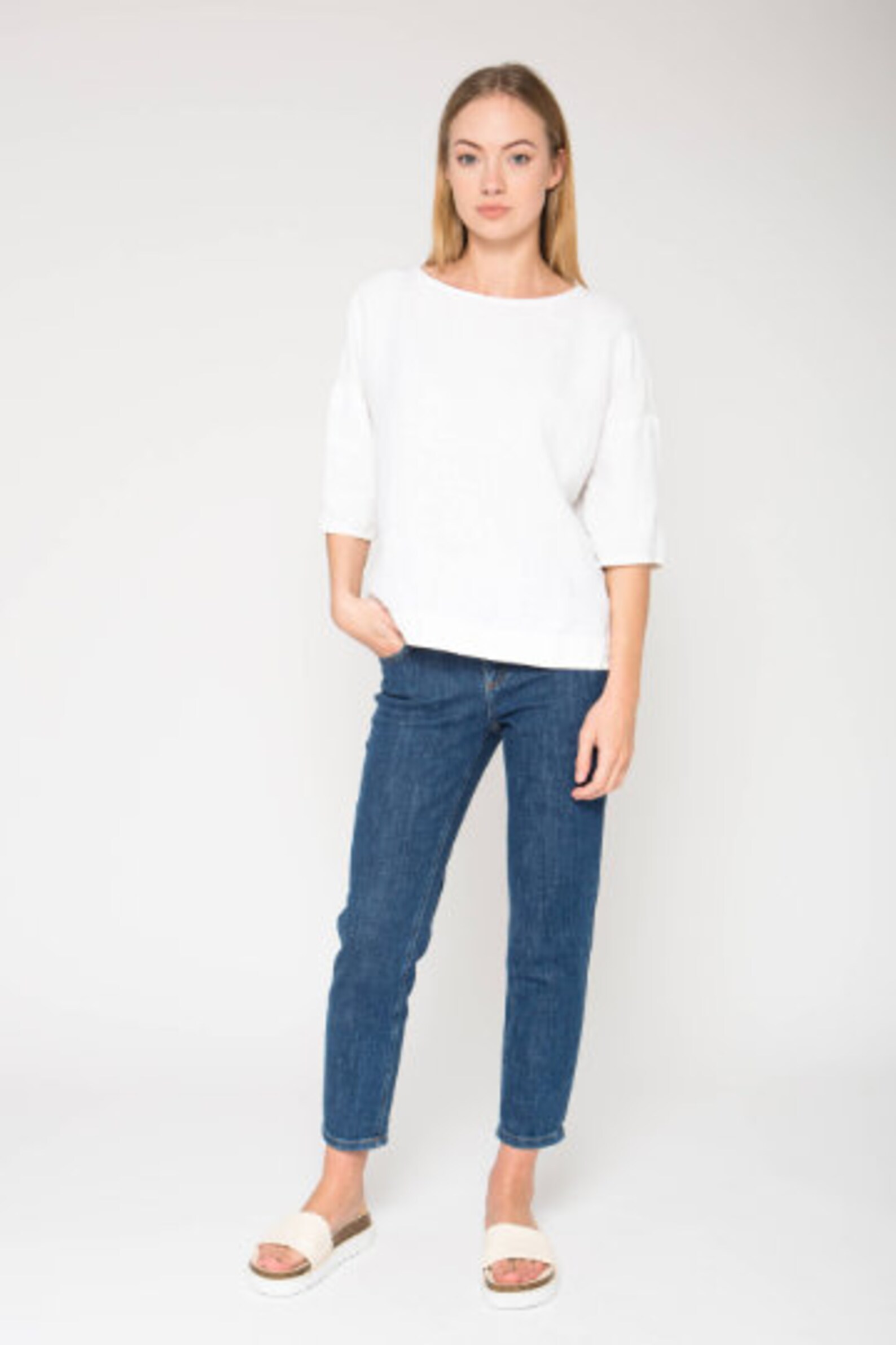 Boxy Top in Light Blue Linen / Blue Linen Tank Top / Blue - Etsy