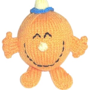 Mr Men Knitting Pattern Set 1 - Etsy