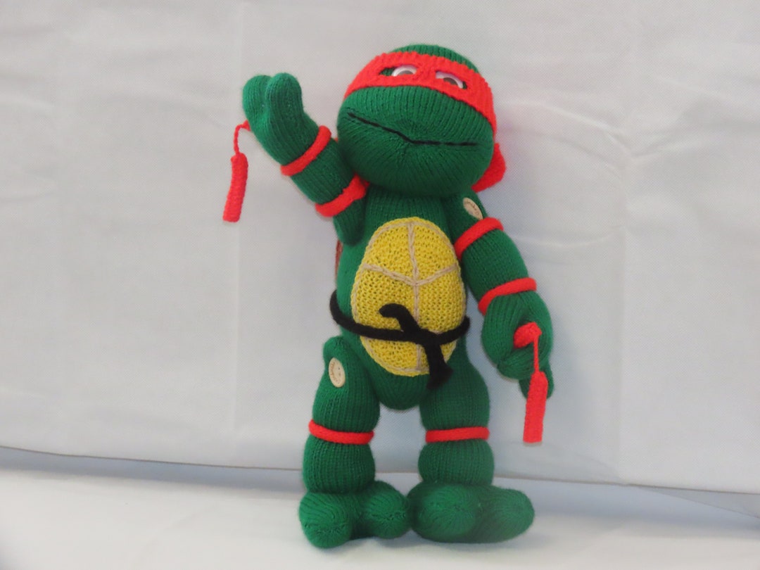 Ninja Turtle Lookalike Knitting Pattern - Etsy