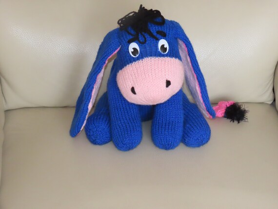 Eeyore Lookalike Knitting Pattern - Etsy Australia