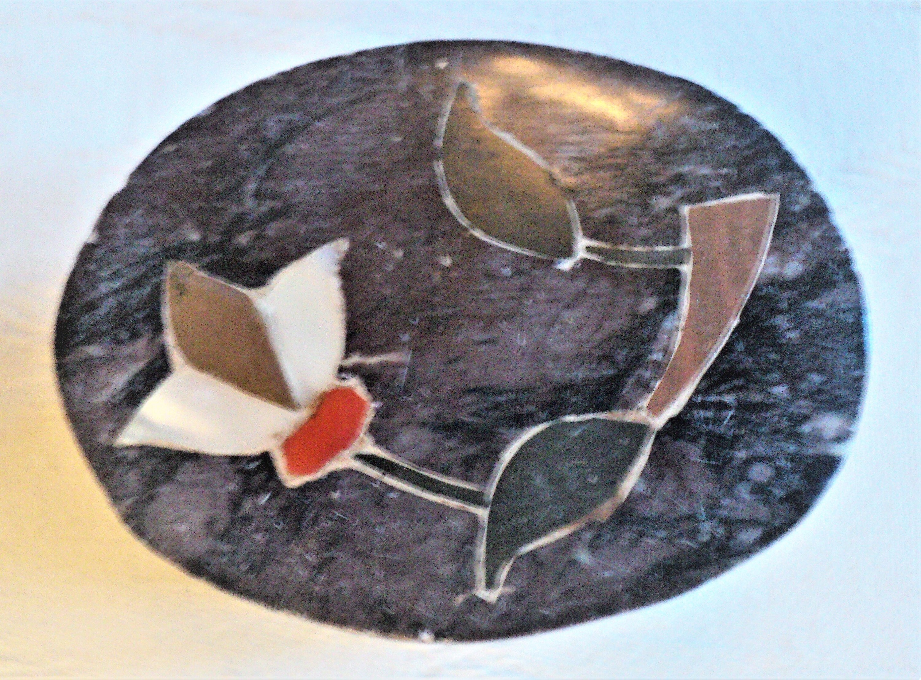 SOAPSTONE BOXES, LOTUS Flowers, Soapstone Dome, Nickel Silver With ...