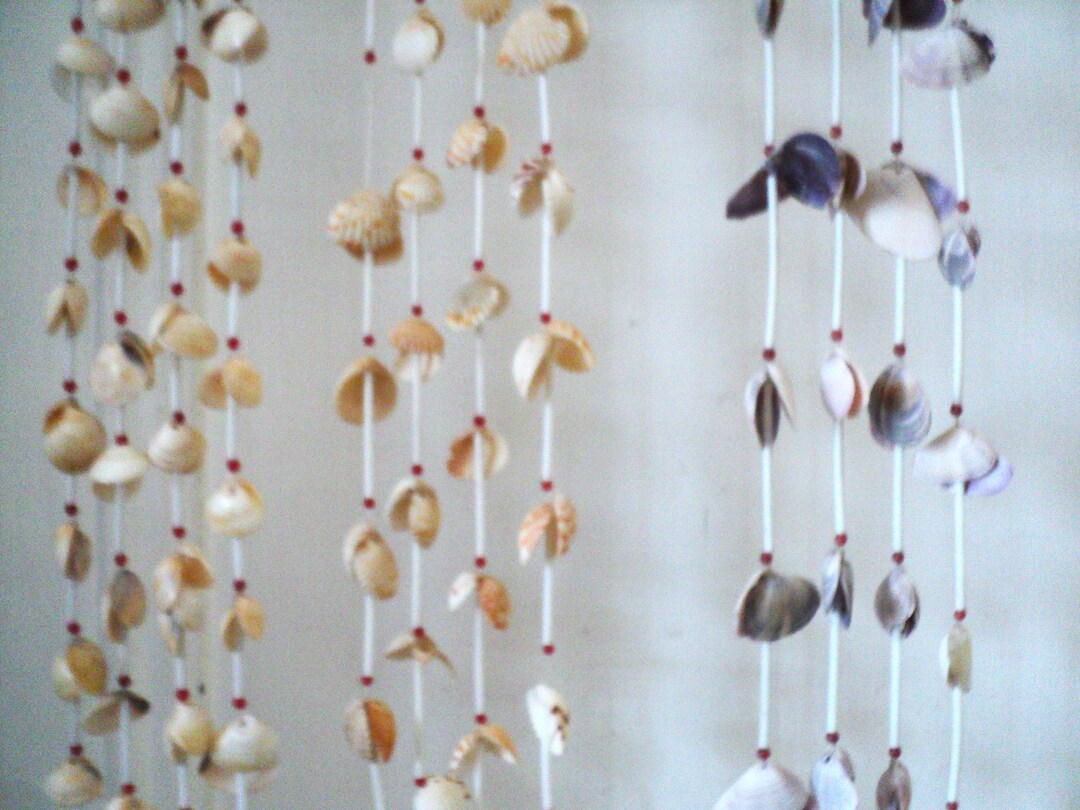 SHELL PORTIERE, 3 ASSORTED Styles, Design Room Sample Lots, Assorted ...