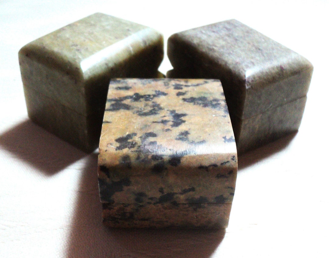 Soapstone Box, All Soapstone, India, Hands of India, Honey Gamboge ...