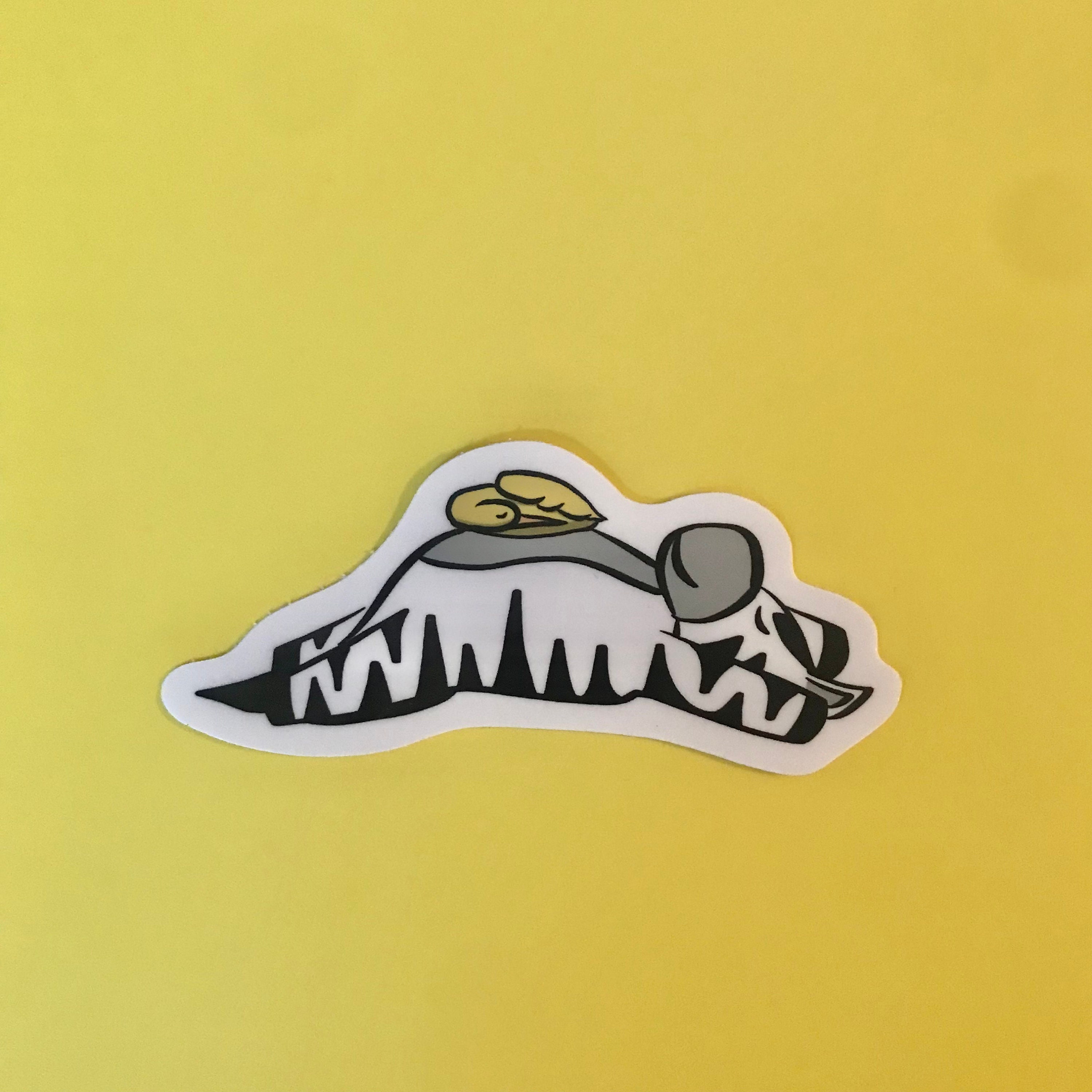 Fun, Cute Stickers Bao Zebra Egg Roll Rolls Smile - Etsy