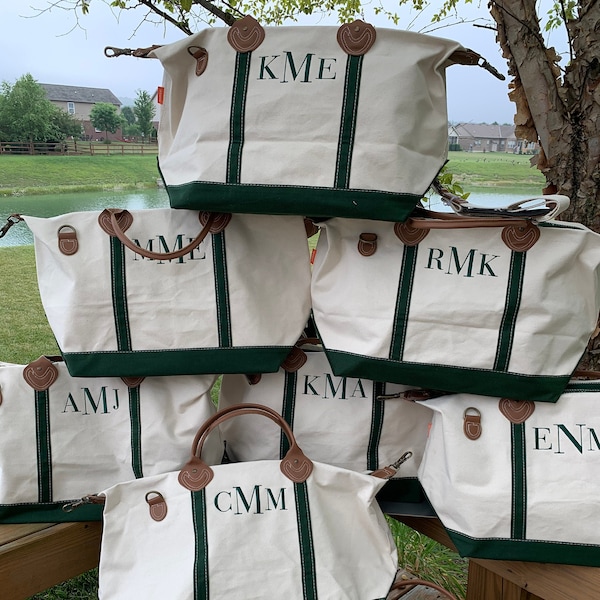 Monogrammed Weekender Bag - Etsy