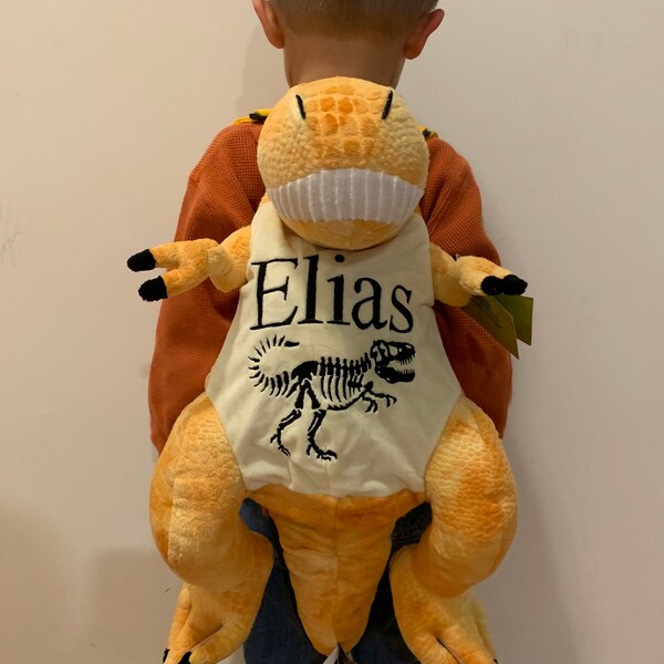 Dinosaur Backpack - Etsy