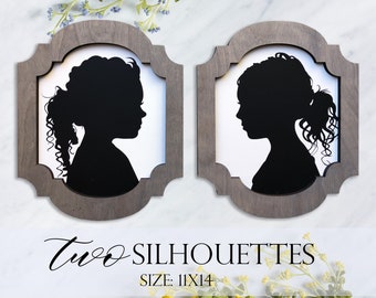 Wood silhouette | Etsy