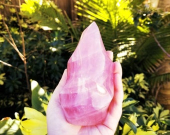 Large rose quartz | Etsy