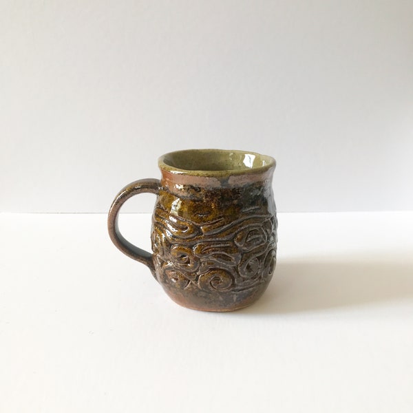 Pottery Coil Mug - Etsy