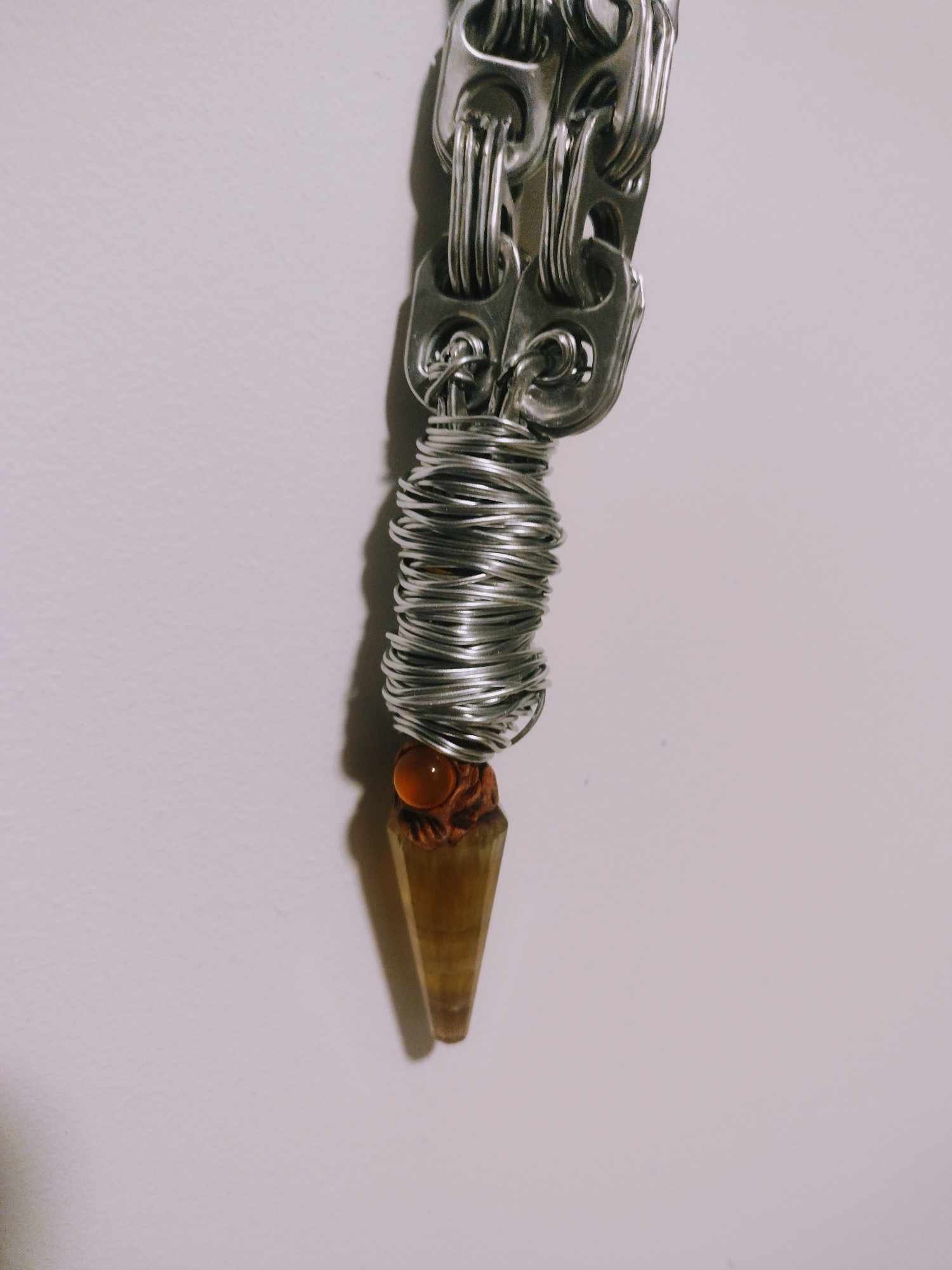 Unique Upcycled Chain: Wacky Gary's Crystal - Etsy