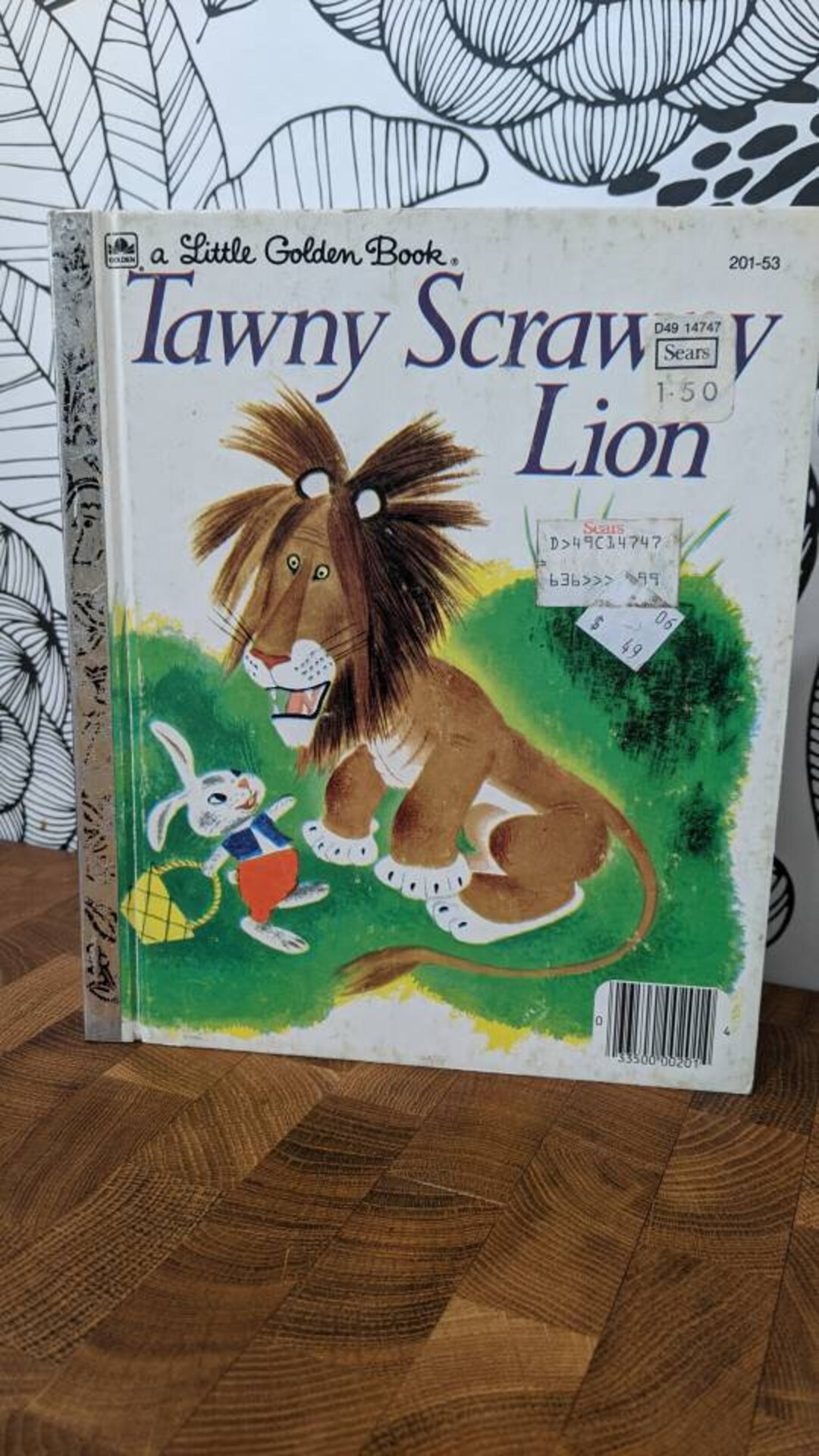 Vintage Little Golden Book- Tawny Scrawny Lion - Etsy