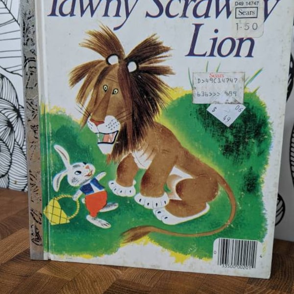 Tawny Scrawny Lion - Etsy
