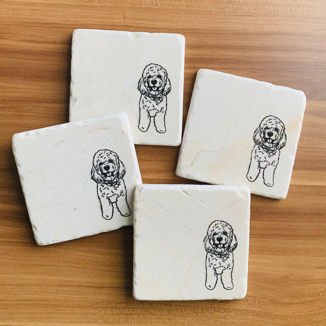 Cockapoo Coaster Cockapoo Gift Cockapoo Mom Marble - Etsy