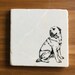 Labrador Retriever Coasters Yellow Lab Gifts Yellow Lab Dog Mom Marble ...
