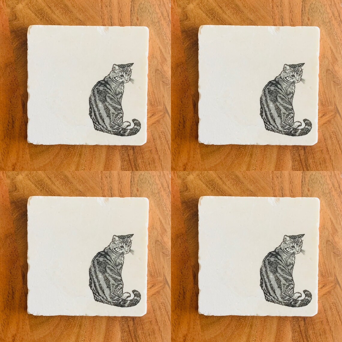 Tabby Cat Coasters ~ Tabby Cat Gifts ~ Cat Gifts ~ Cat Lovers ...