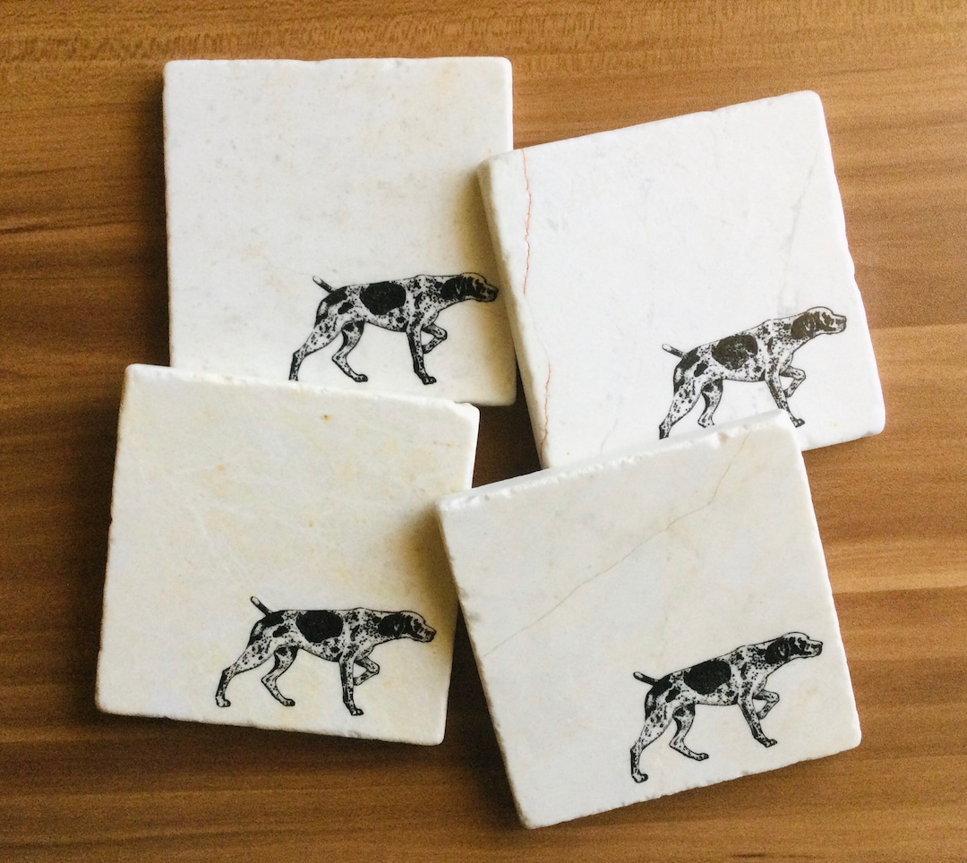 German Shorthaired Pointer Coasters German Short Haired Pointer Gift ...